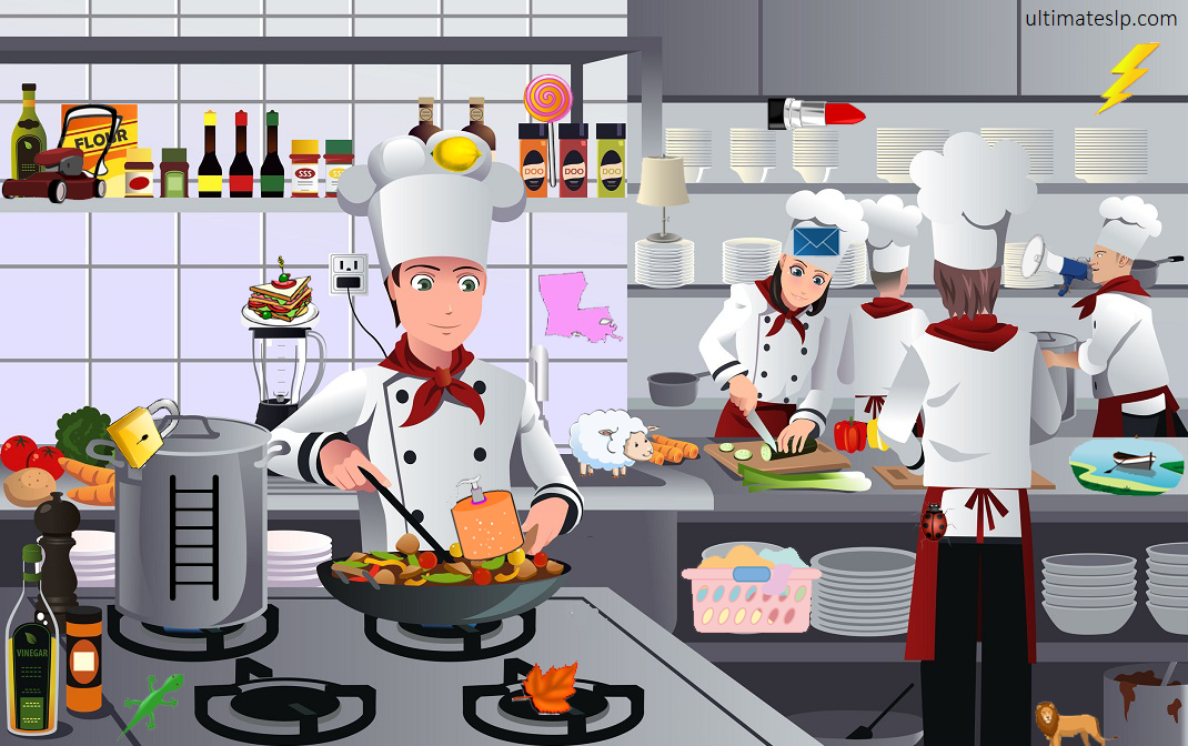 What's Wrong with this Picture? Initial L Words - Ultimate SLP