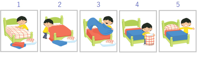 Making the Bed 5-Part Sequencing - Ultimate SLP