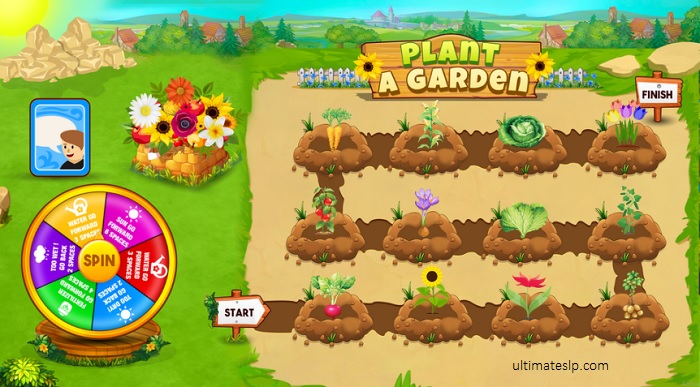 Plant a Garden Cooperative Board Game with All Card Decks - Ultimate SLP