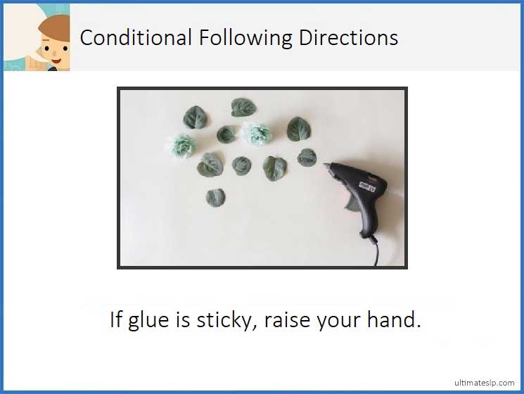 Conditional Following Directions Cards - Ultimate SLP
