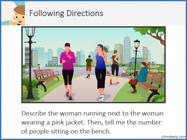Following Multi-Step Directions Cards - Ultimate SLP