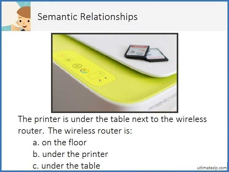 Semantic Relationships Cards - Ultimate SLP