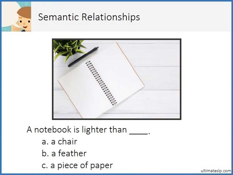 Semantic Relationships Cards - Ultimate SLP