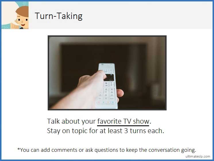 Conversational Turn-Taking Cards - Ultimate SLP