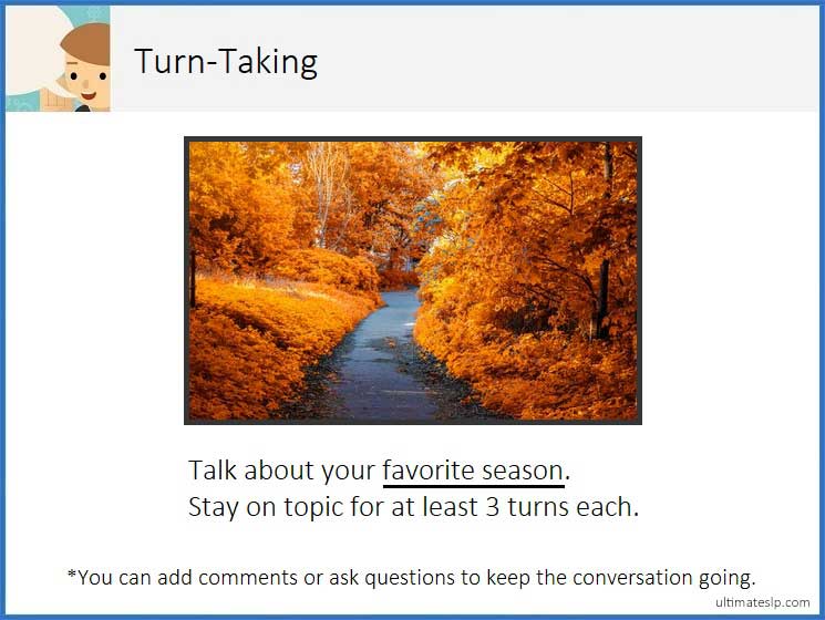 Conversational Turn-Taking Cards - Ultimate SLP