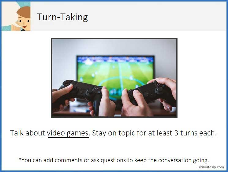 Conversational Turn-Taking Cards - Ultimate SLP