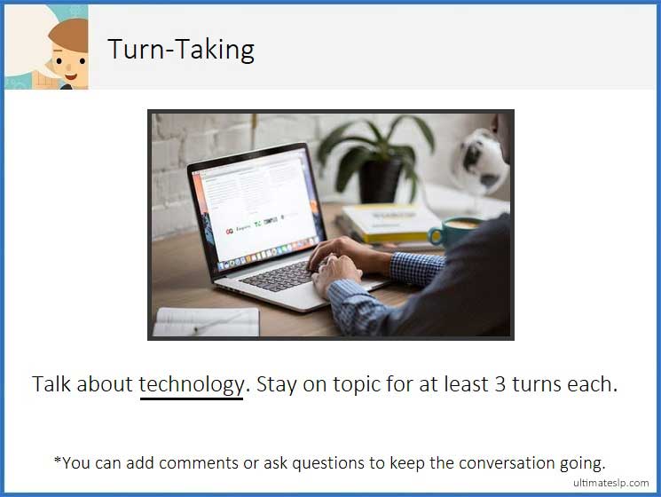 Conversational Turn-Taking Cards - Ultimate SLP