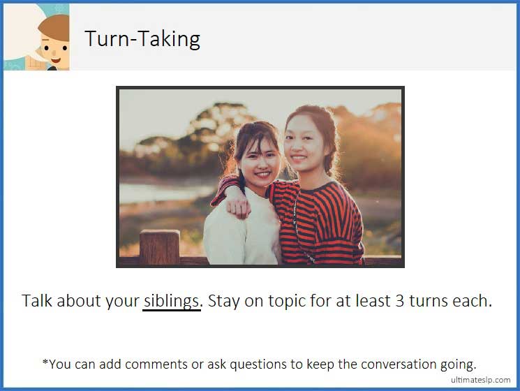 Conversational Turn-Taking Cards - Ultimate SLP