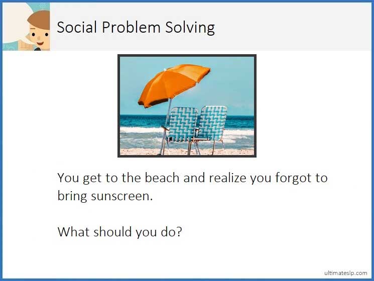 Social Problem Solving Cards - Ultimate SLP