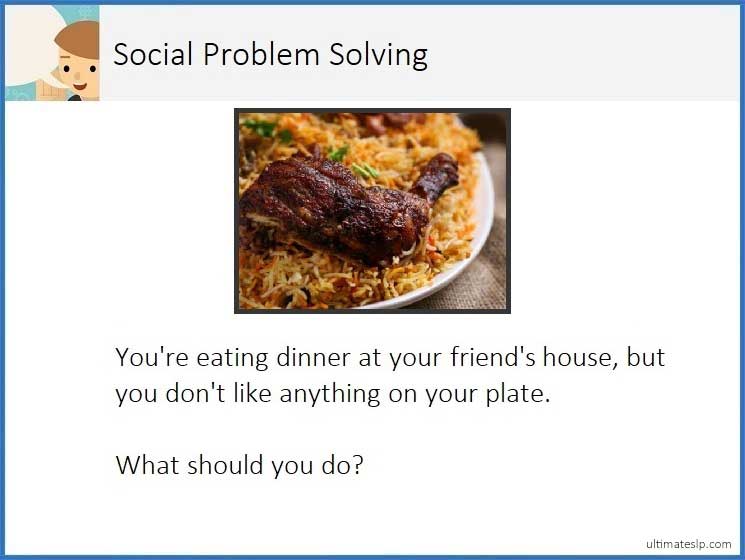 Social Problem Solving Cards - Ultimate SLP