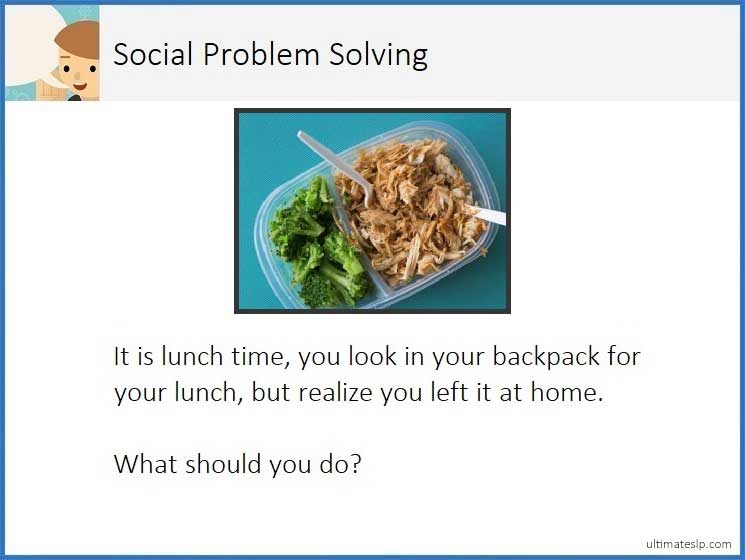 Social Problem Solving Cards - Ultimate SLP